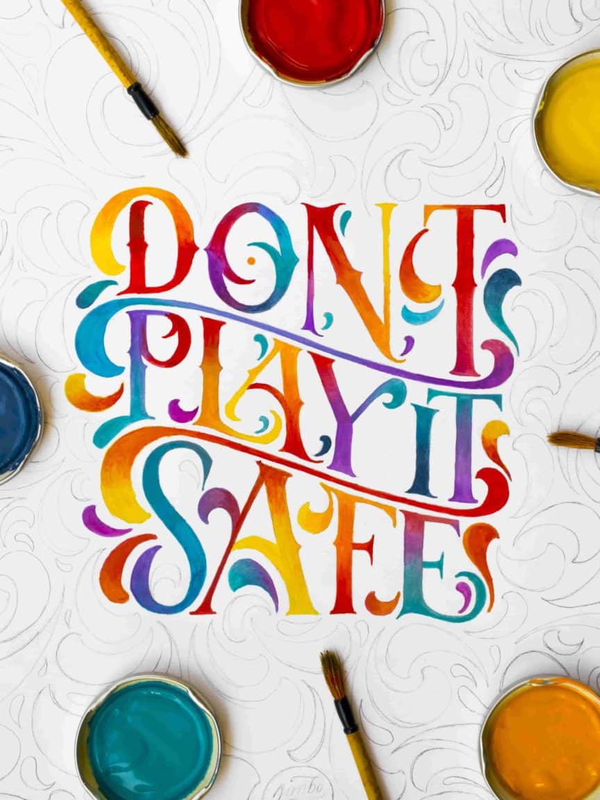 Colorful Lettering - A Chat With Jimbo Bernaus | Lettering Daily