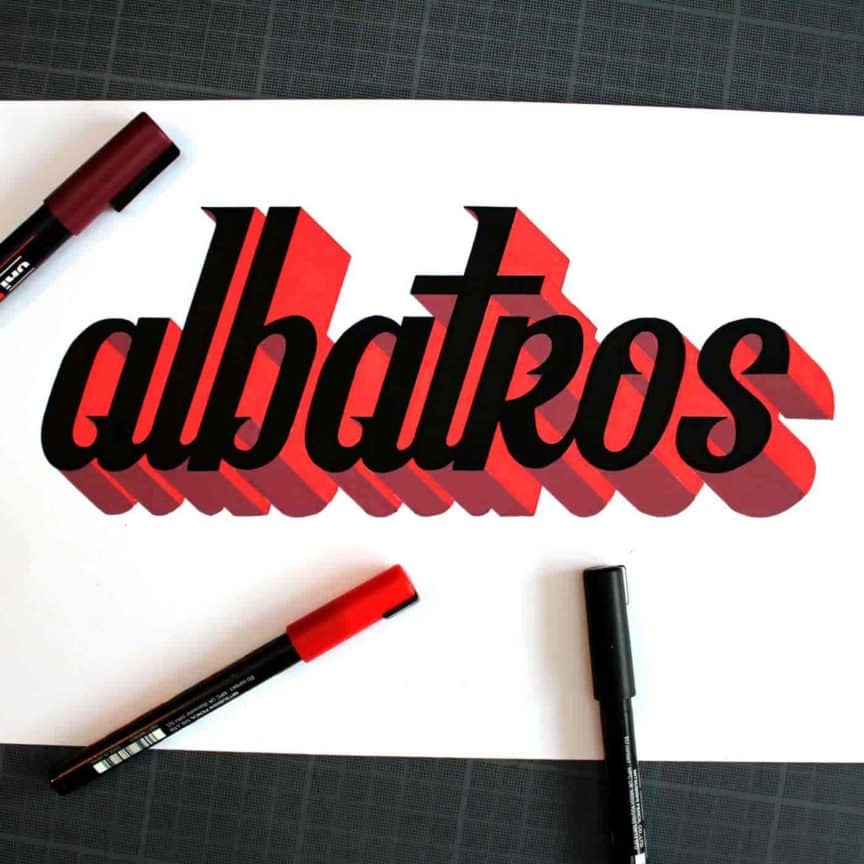 Mastering Hand Lettering - A Chat With Matthieu Tarrin - Tarwane ...