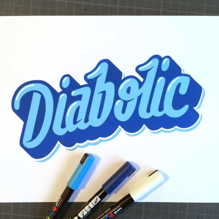 Mastering Hand Lettering - A Chat With Matthieu Tarrin - Tarwane ...