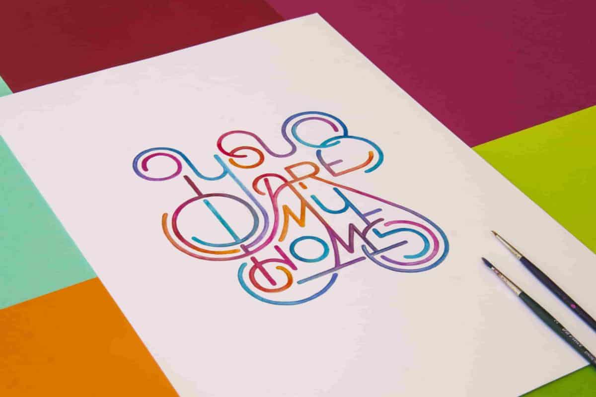 Colorful Lettering - A Chat With Jimbo Bernaus | Lettering Daily