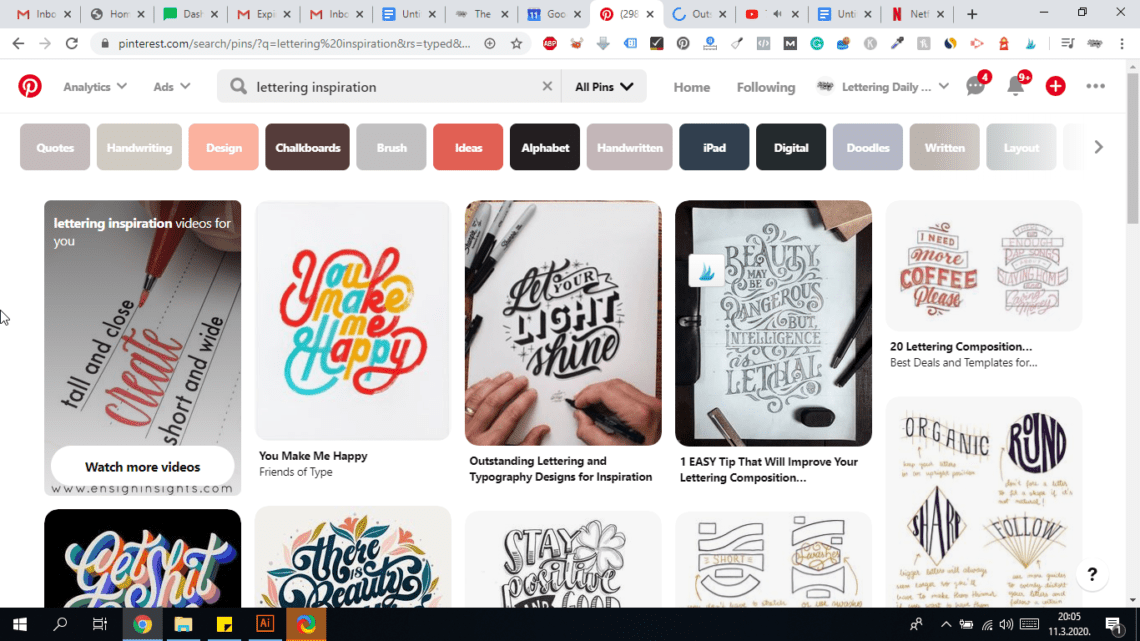 The Ultimate Hand Lettering Guide For Beginners (+FREE Worksheets ...