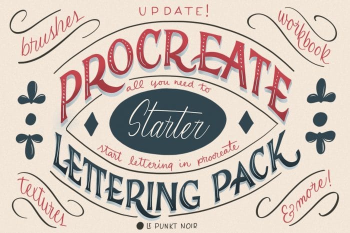 21 Best Procreate Brushes For Lettering & Calligraphy | Lettering Daily