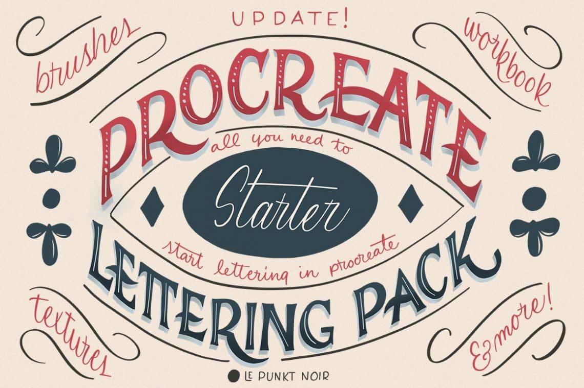 21 Best Procreate Brushes For Lettering & Calligraphy | Lettering Daily