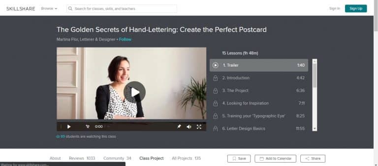 21 Of The BEST Classes for Lettering & Calligraphy | Lettering Daily