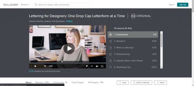 21 Of The BEST Classes for Lettering & Calligraphy | Lettering Daily