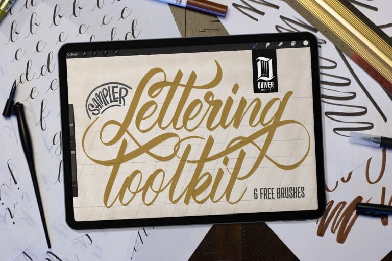 The Lettering Crate - Freebies | Lettering Daily