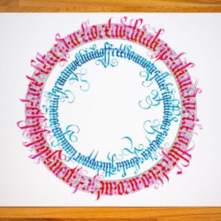 How To Create A Calligram (Step-By-Step Tutorial 2019) | Lettering Daily