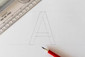 How To Draw 3D Letters (+ Free Worksheets 2021) | Lettering Daily