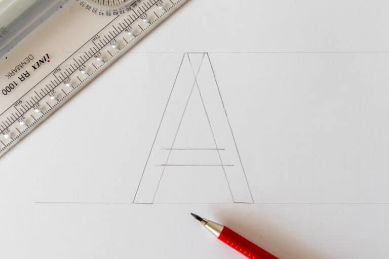 How To Draw 3D Letters (+ Free Worksheets 2021) | Lettering Daily