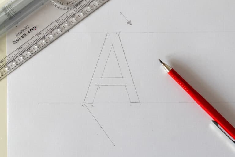 How To Draw 3D Letters (+ Free Worksheets 2021) | Lettering Daily