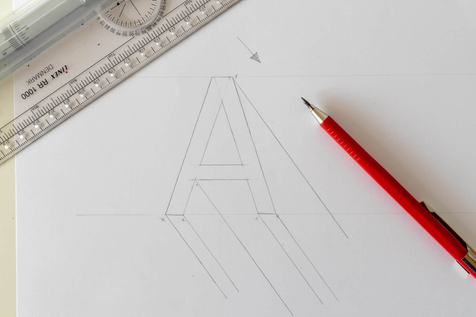 How To Draw 3D Letters (+ Free Worksheets 2021) | Lettering Daily