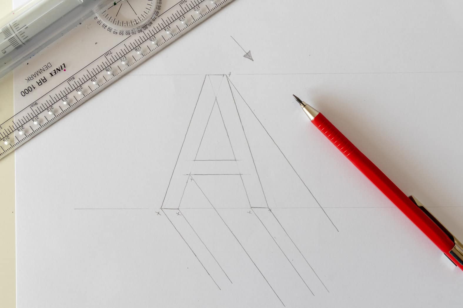 How To Draw 3D Letters (+ Free Worksheets 2021) | Lettering Daily