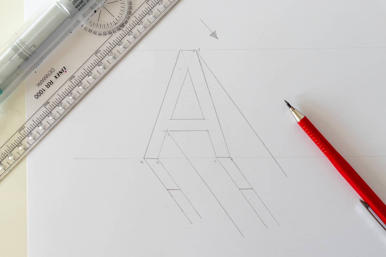 How To Draw 3D Letters (+ Free Worksheets 2021) | Lettering Daily