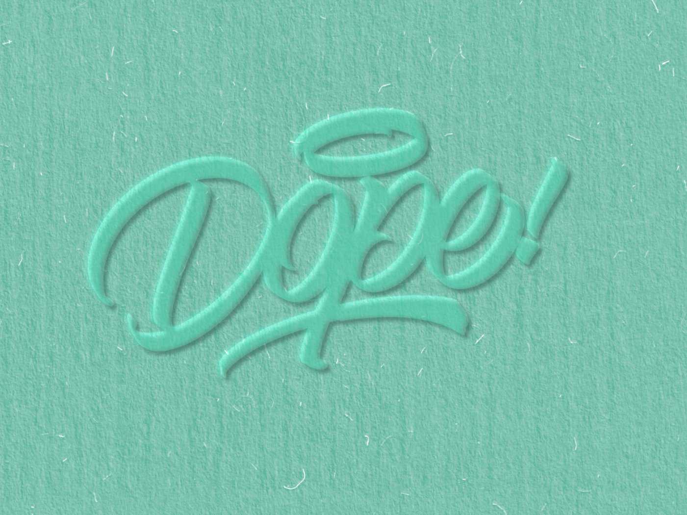 How To Easily Create An Embossed Effect In Procreate | Lettering Daily