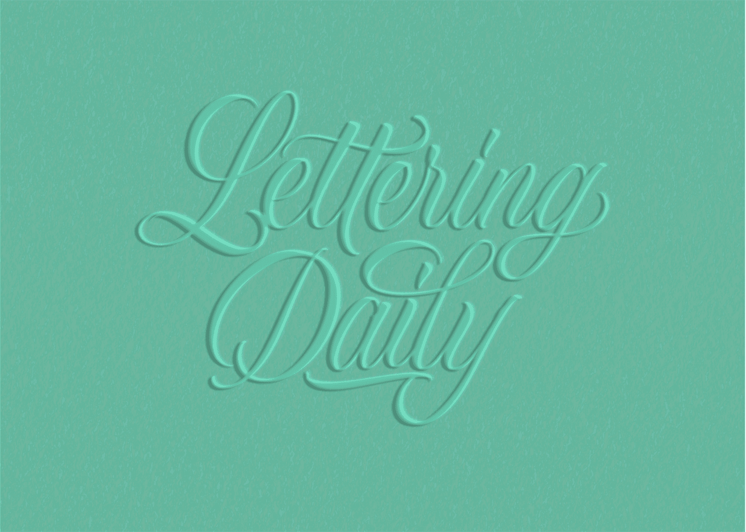 How To Easily Create An Embossed Effect In Procreate Lettering Daily