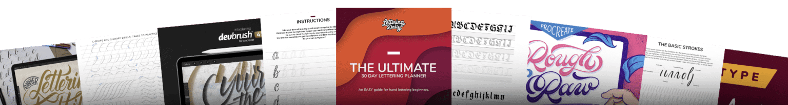 5 AMAZING Hand Lettering Effects That Anyone Can Do | Lettering Daily