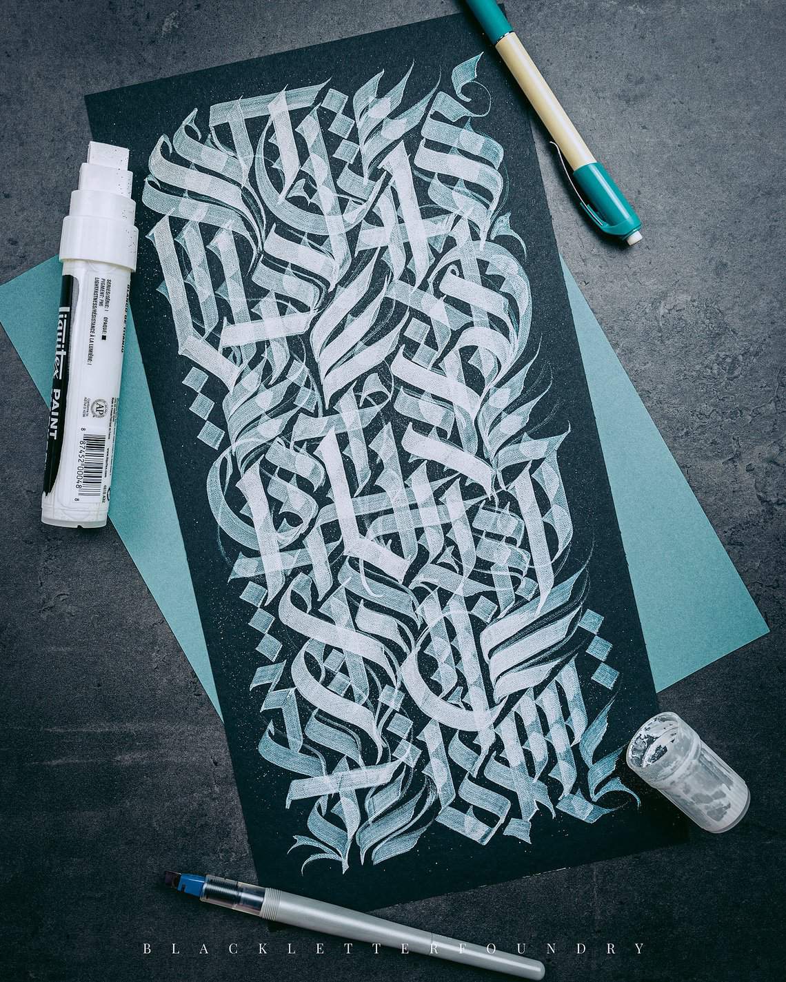 Blackletter Calligraphy With A Twist - A Chat With Tamer Ghoneim ...