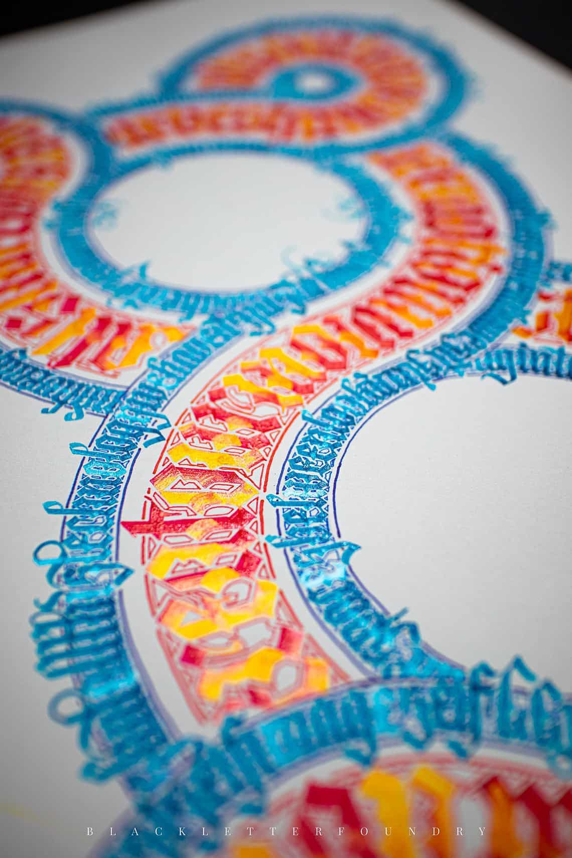 Blackletter Calligraphy With A Twist - A Chat With Tamer Ghoneim ...