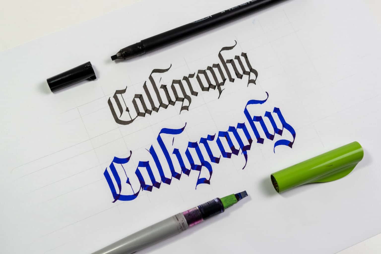 10 Calligraphy Styles For Beginners | Lettering Daily