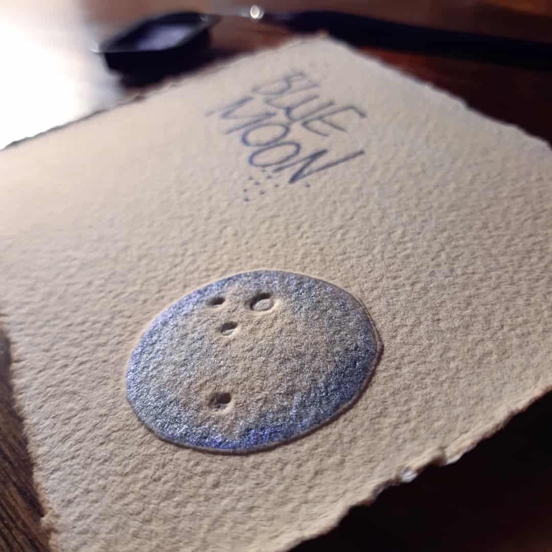 How To Dry Emboss Your Lettering By Hand (2022) | Lettering Daily