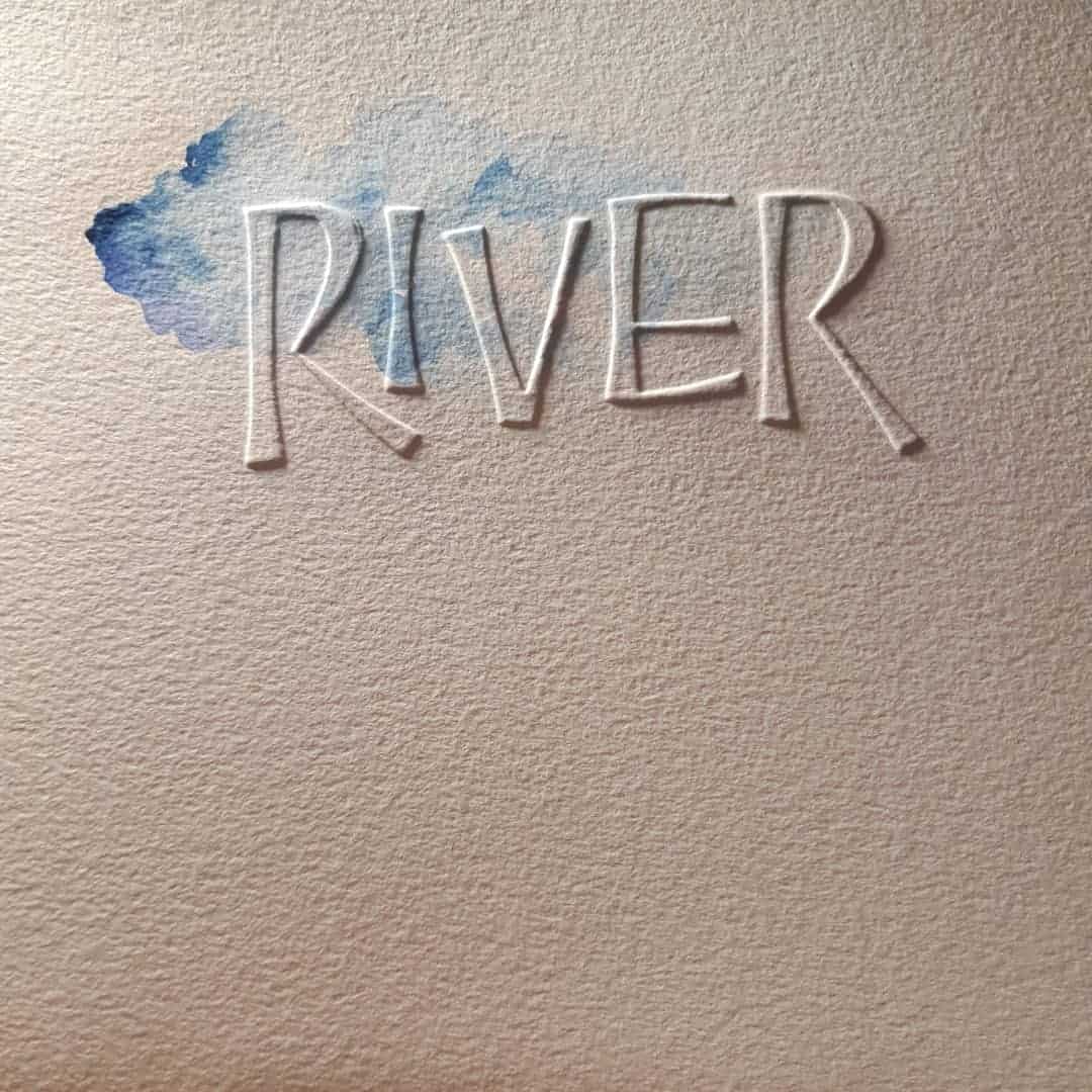 How To Dry Emboss Your Lettering By Hand (2022) | Lettering Daily