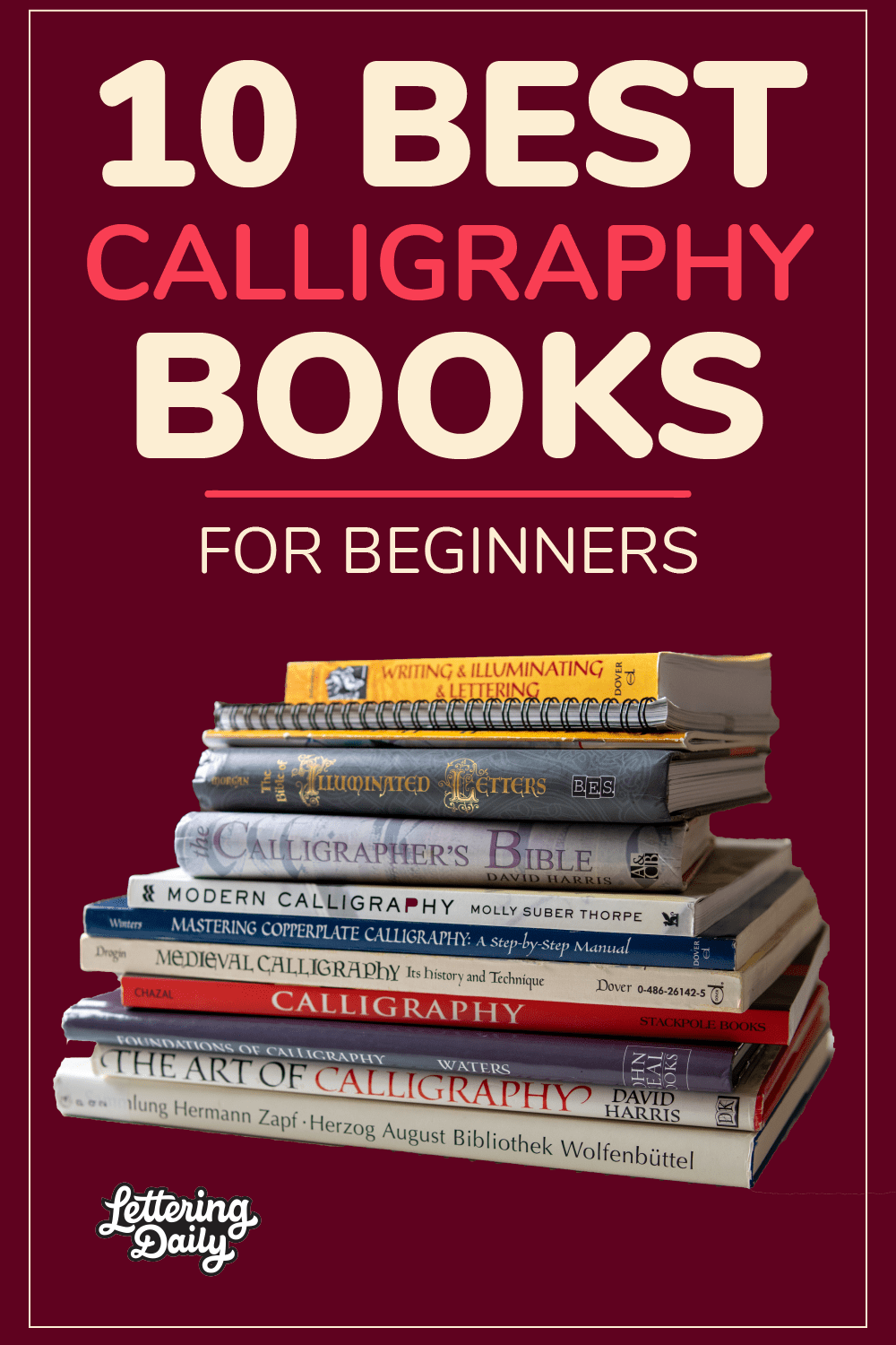 10 BEST Calligraphy Books For Beginners (2023) | Lettering Daily
