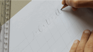How To Do Pencil Calligraphy For Beginners | Lettering Daily