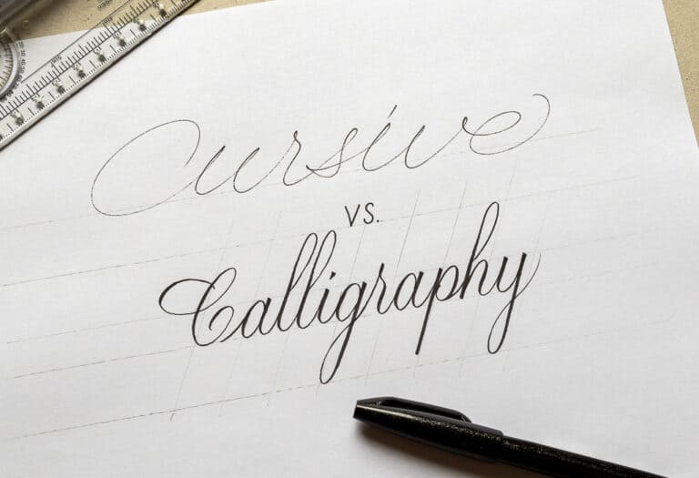 The Basic Calligraphy Strokes Guide (+FREE Worksheet) | Lettering Daily