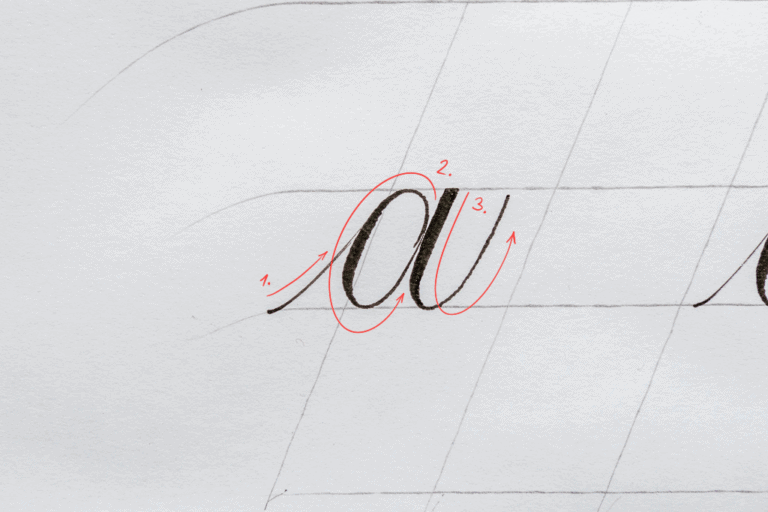 Brush Calligraphy Alphabet - A to Z (Lowercase Letters) | Lettering Daily