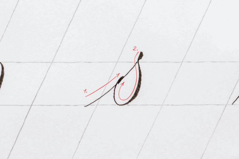 Brush Calligraphy Alphabet - A to Z (Lowercase Letters) | Lettering Daily