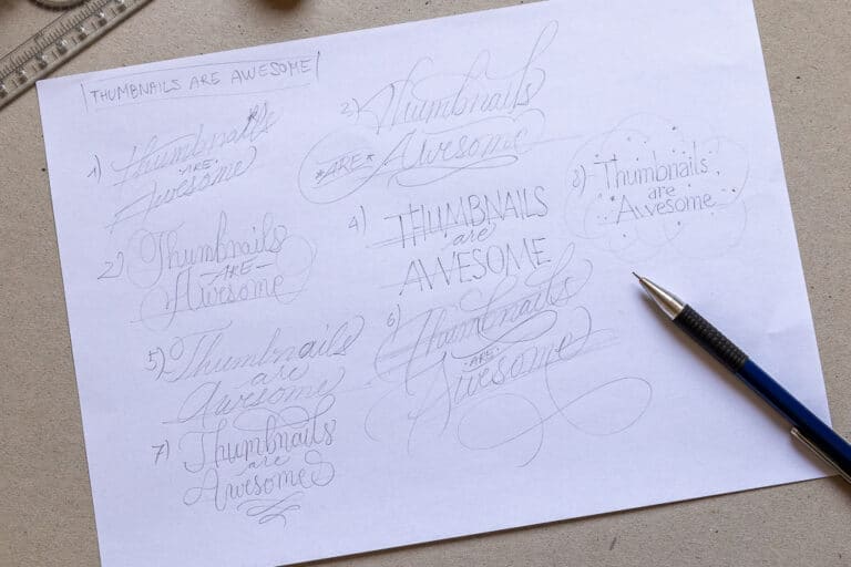 6 Essential Calligraphy Tools For Beginners | Lettering Daily