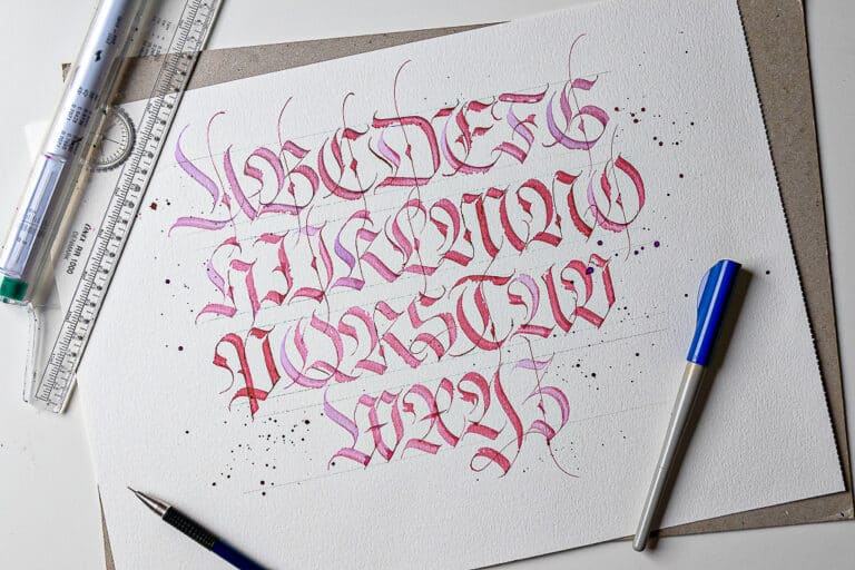Calligraphy Paper - The ULTIMATE Guide For Beginners | Lettering Daily