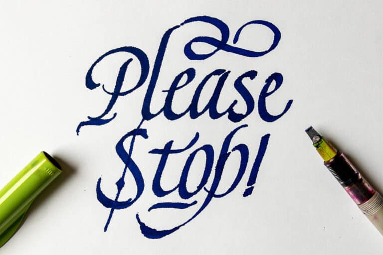 6 Calligraphy Beginner Mistakes (And How to Avoid Them) | Lettering Daily