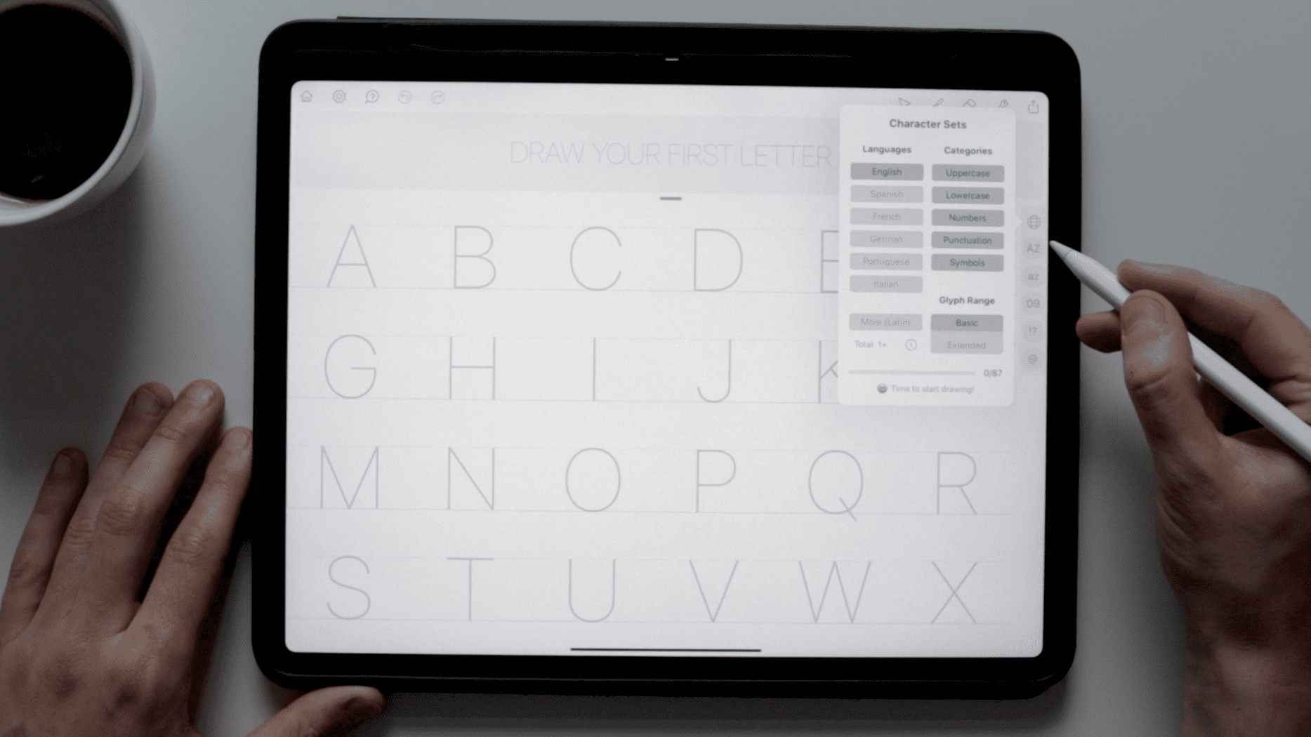 How To Make Handwritten Fonts on Your iPad | Lettering Daily