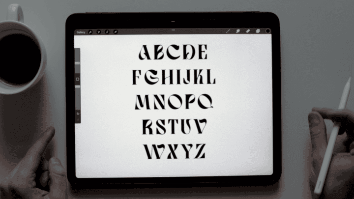 How To Make Handwritten Fonts on Your iPad | Lettering Daily