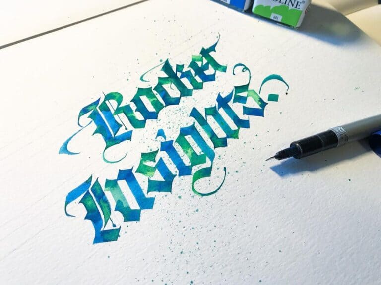 Fraktur Calligraphy Tutorial for Beginners (+FREE Worksheets ...