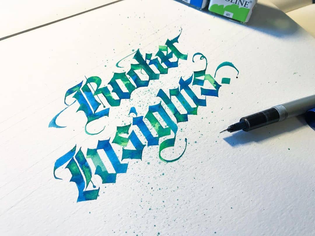 Fraktur Calligraphy Tutorial for Beginners (+FREE Worksheets ...