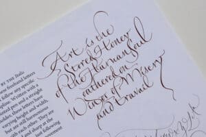 10 Calligraphy Styles For Beginners | Lettering Daily