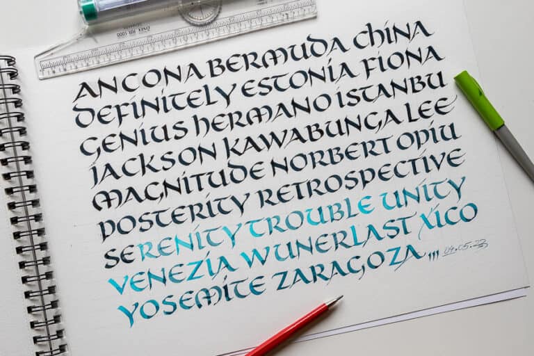 How To Practice Calligraphy Effectively (2023) | Lettering Daily