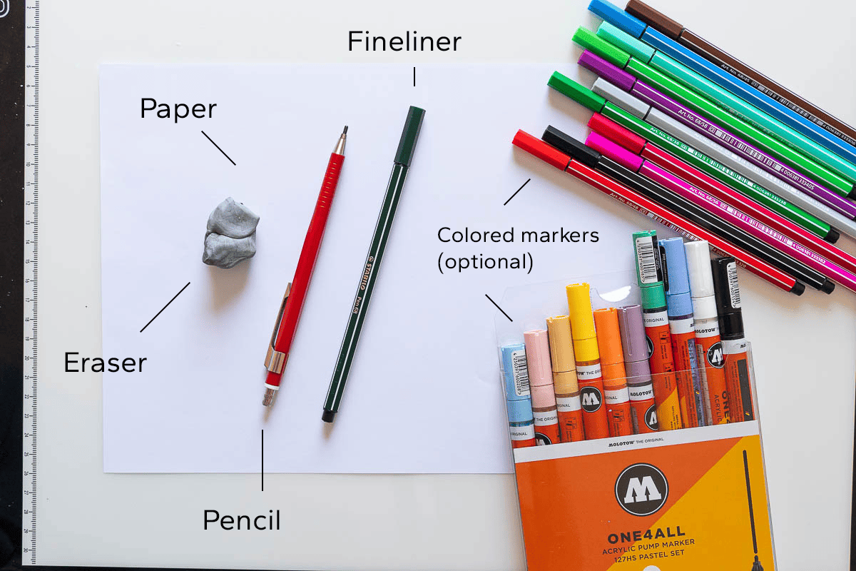 How To Draw Bubble Letters - Step By Step Tutorial (2023) | Lettering Daily